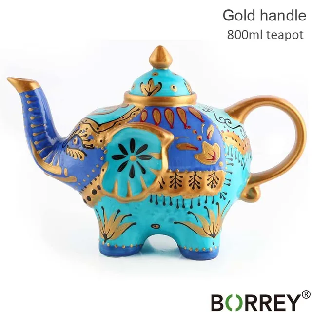 Elephant Ceramic Teapots