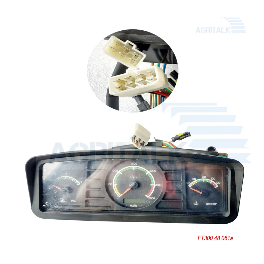 Combined instrument for Foton Lovol FT454, Luzhong LZT454, tractor, Part number: FT300.48.061a