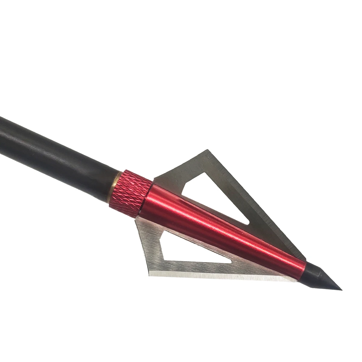 12-24Pcs-Red-Hunting-Archery-Broadheads-Arrows-125Gr-3Blade-Compound ...