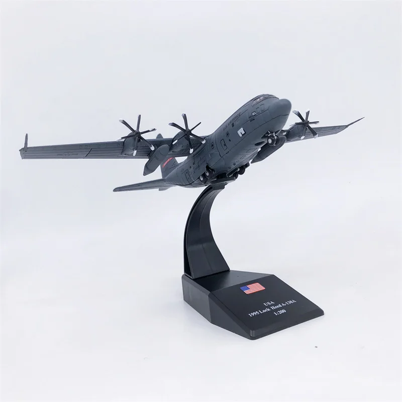 1/200 Scale Classic Diecast USAF Air Force C-130 C130A Aircraft ...