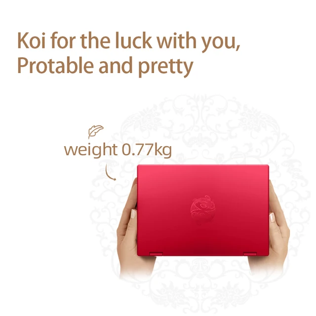 One-Netbook 4 Red Koi Limited Edition 10.1 Inch Mini Laptop Core i7 ...