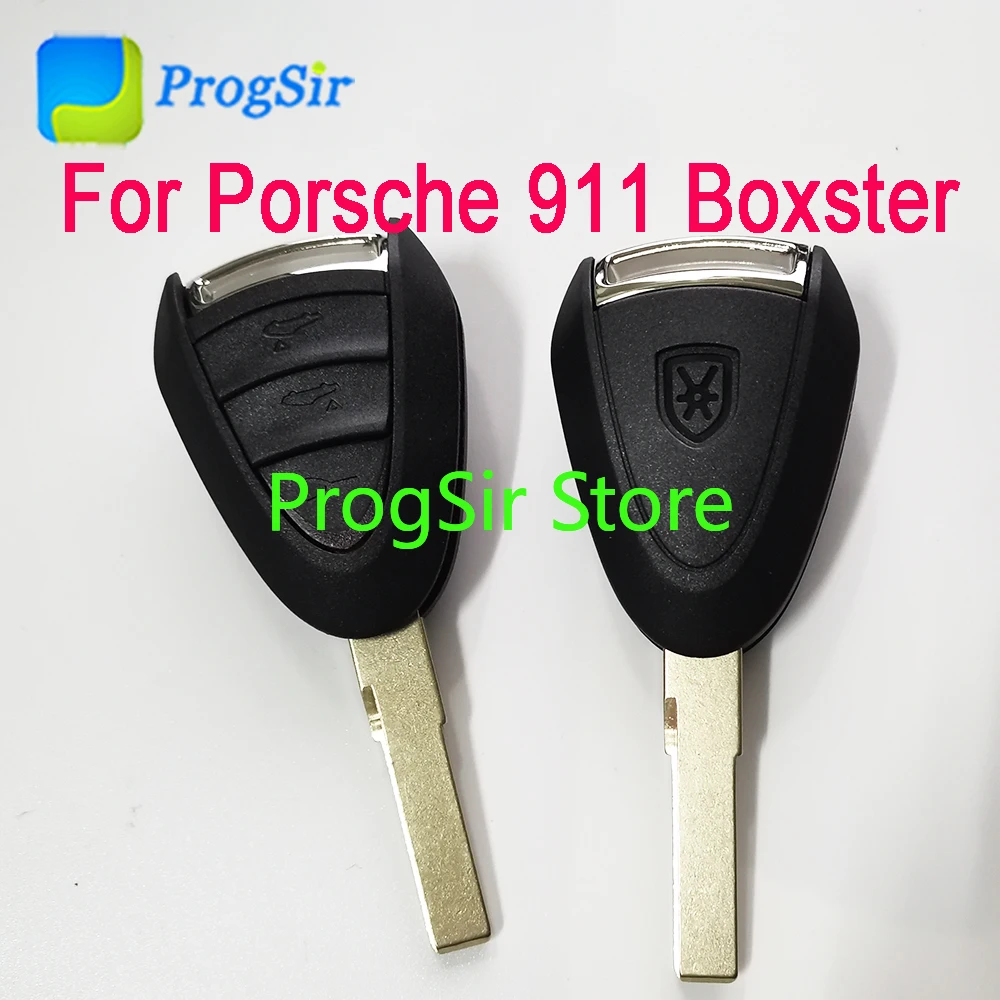 4Button-315MHz-433MHz-FSK-Remote-Control-Key-With-ID48-Chip-for-Porsche ...