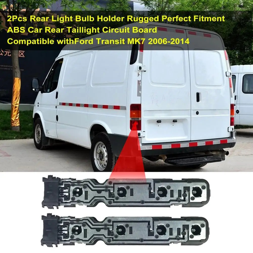 2pcsrear Light Bulb Socket Holder Rugged Perfect Fitment Car Rear ...