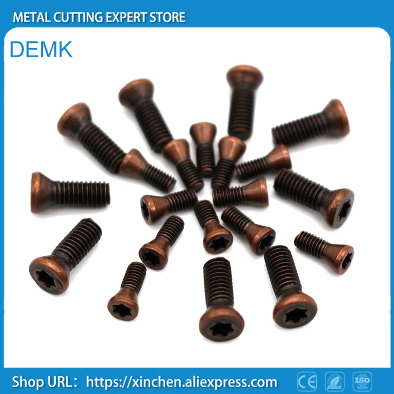50pcs Screws M1.8 M2 M2.2 M2.5 M3 M4 M5 Holder CNC milling cutter ...