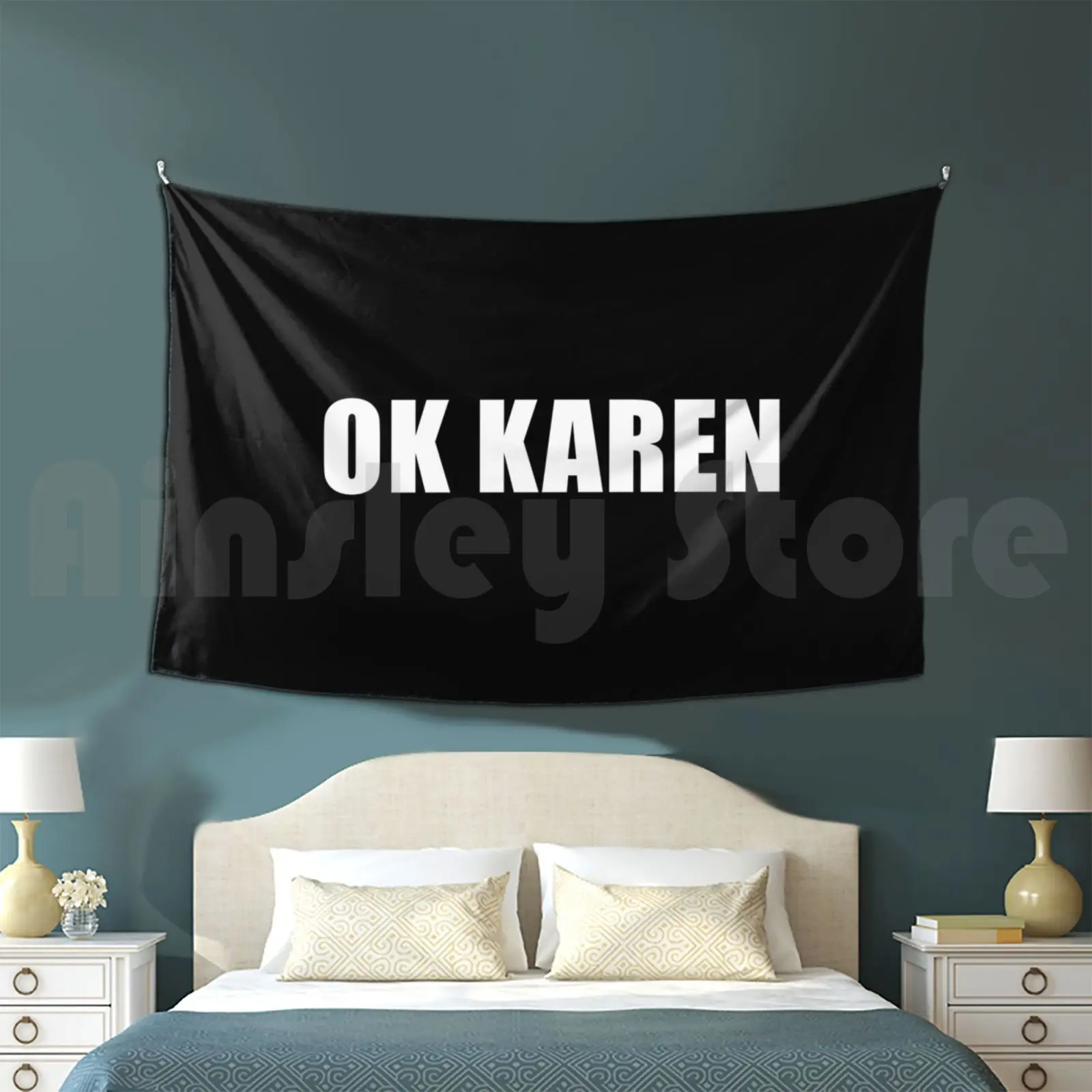 Ok-Karen-negro-tapiz-personalizado-Ok-Boomer-Ok-Karen-Ok-Boomer-Meme ...