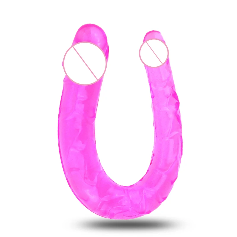 U Shape Big Realistic Dildo Vagina Anal Butt Plug Women Gay Lesbian