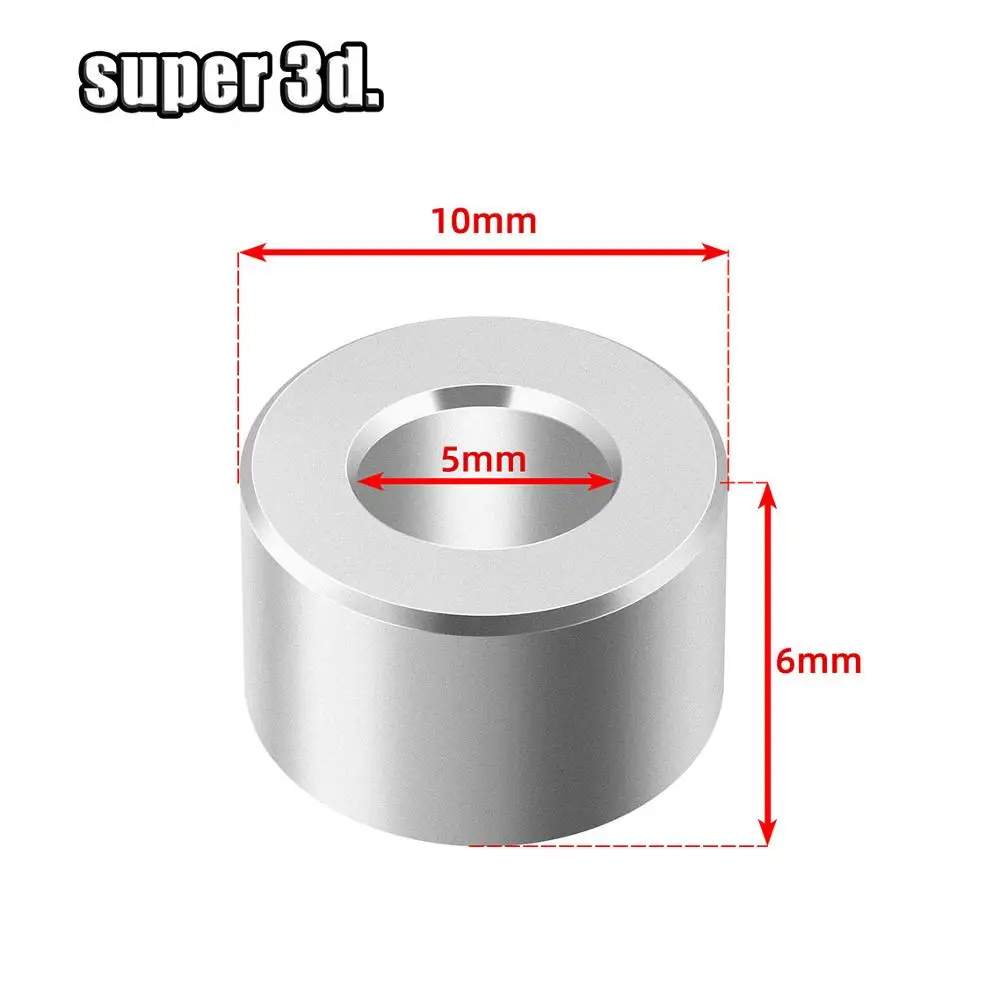 10pcs 3D Printer Parts Openbuilds Aluminium Spacer V slot Isolation ...