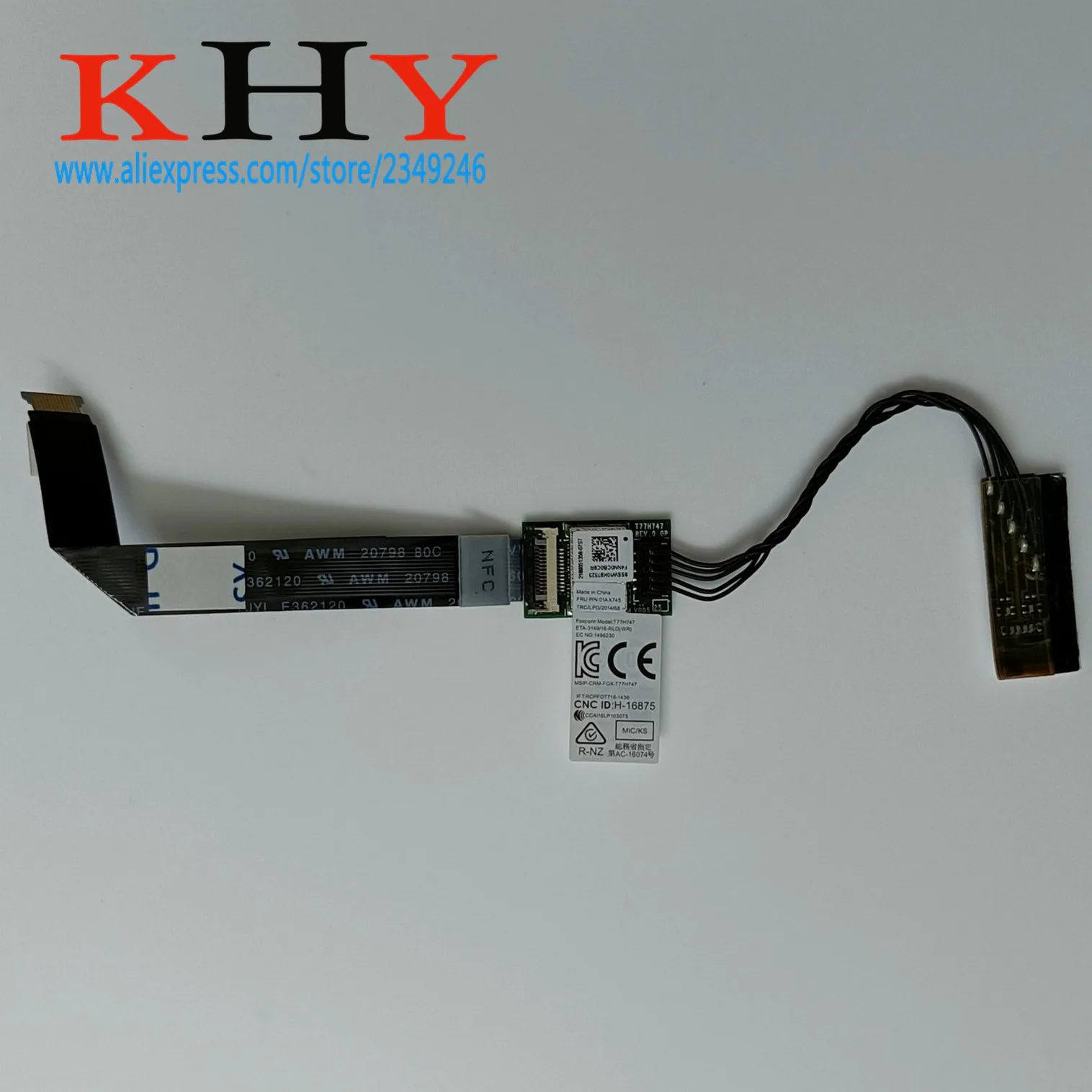 NFC-inal-mbrico-original-NPC300-para-ThinkPad-T470s-P52-P53-01AX745 ...