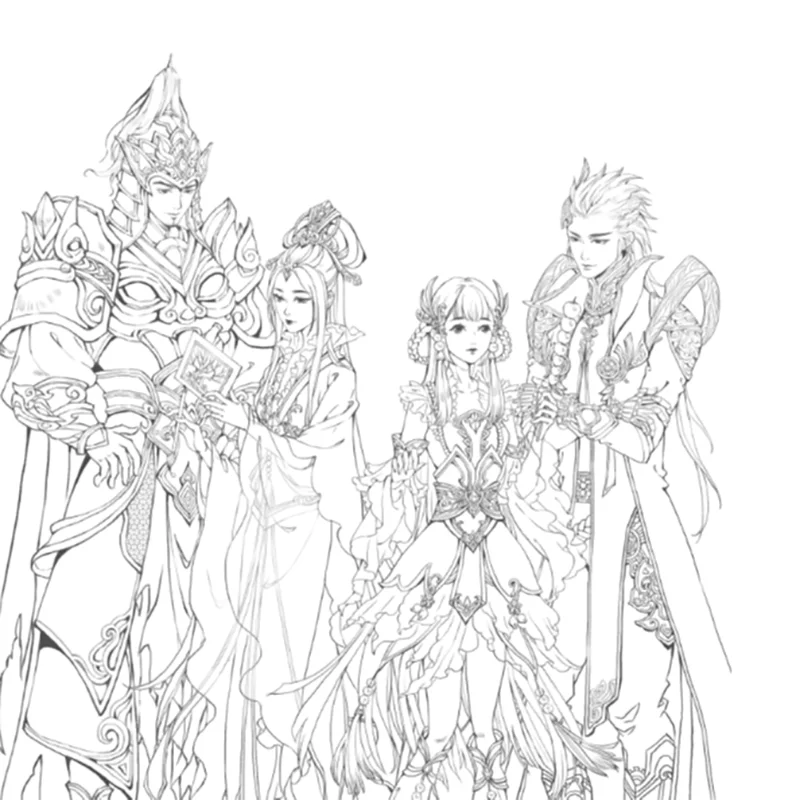Final Fantasy Coloring Pages