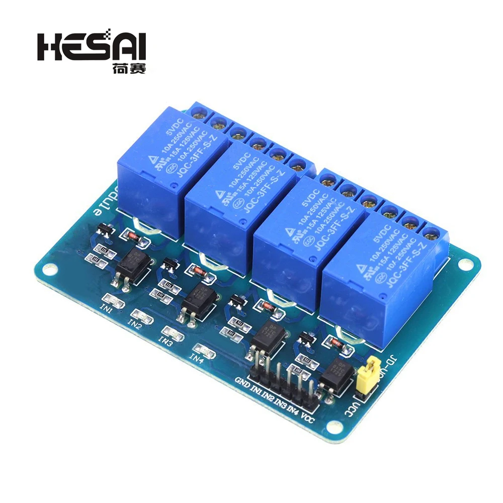 5V/12V 1 2 4-Channel Relay Module With Photocoupler Used In Arduino Raspberry Pi