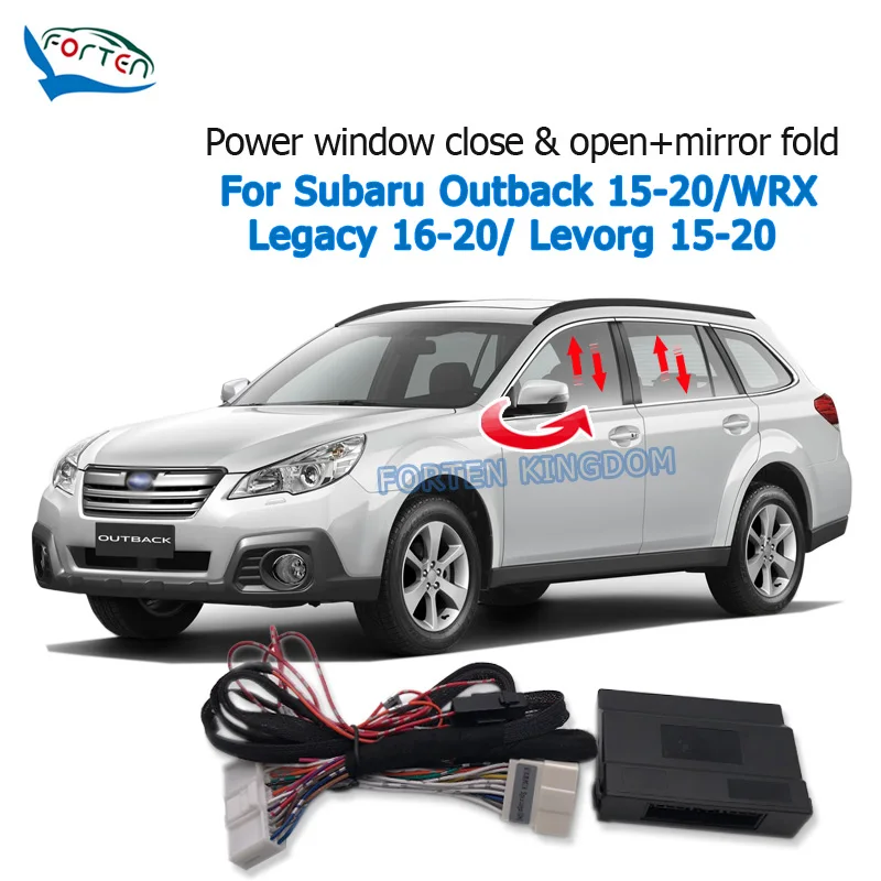 Auto Car Window Closer Closing Open Mirror Folder Spread For Subaru ...