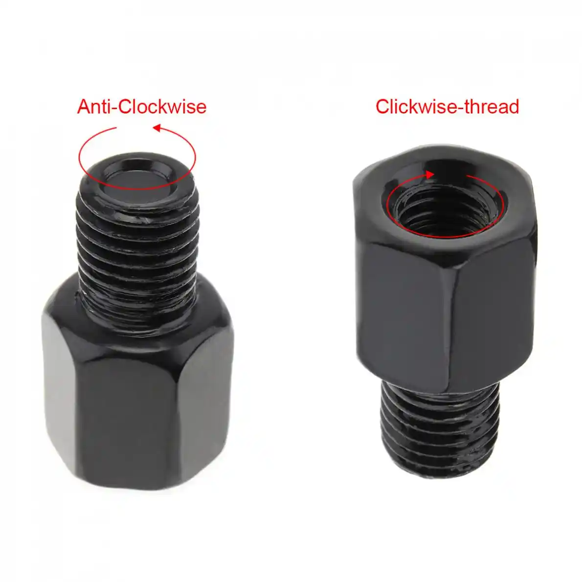 Clockwise And Counterclockwise 8mm To 10mm Motorcycle Rearview Mirror