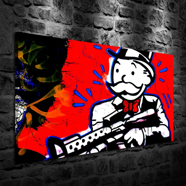 Abstract Gun Painting