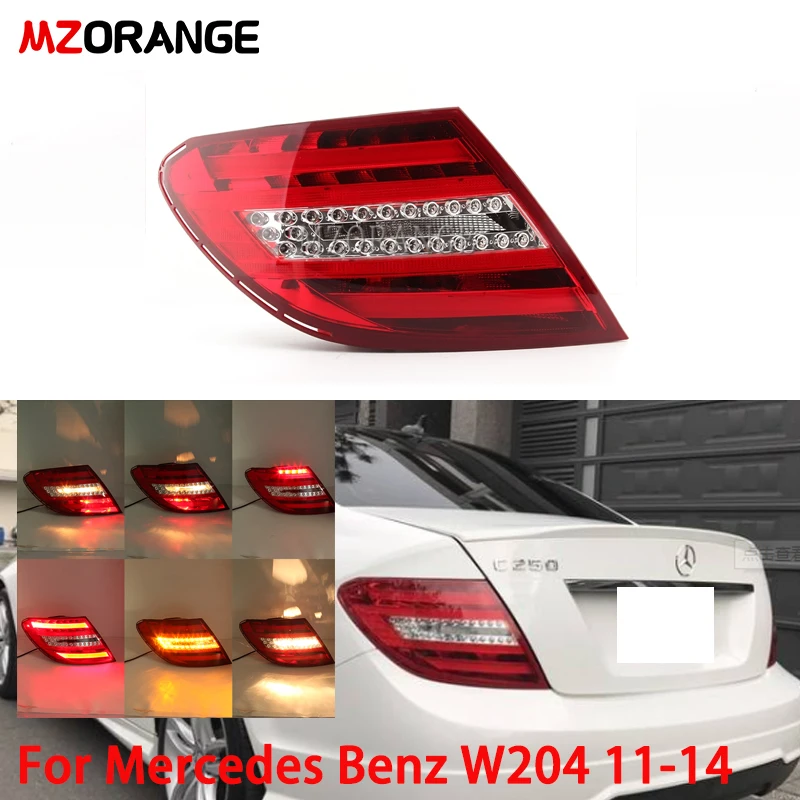 Rear Tail Light Assembly For Mercedes Benz W204 C180 C200 C220 C260 ...