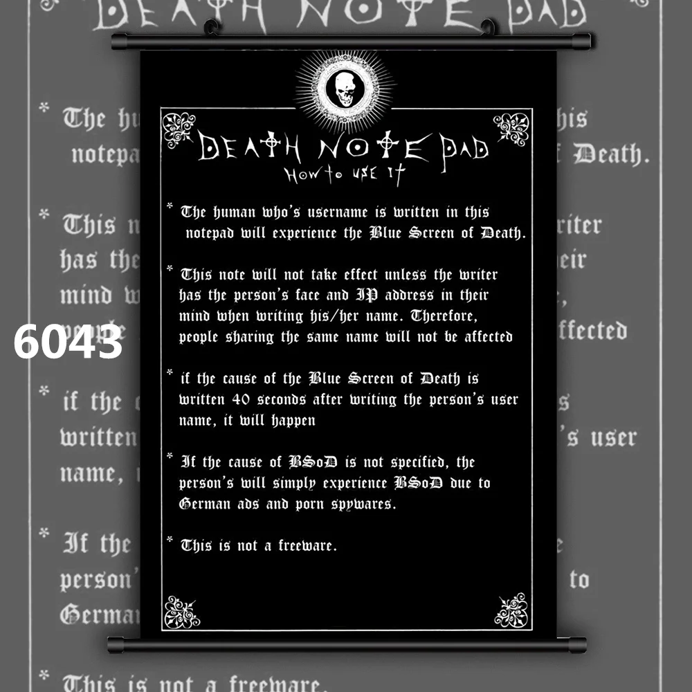 Death Note Instructions