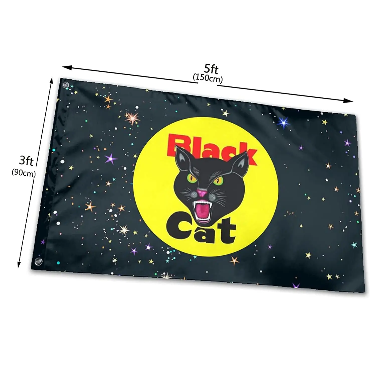 Black Cat Fireworks Logo