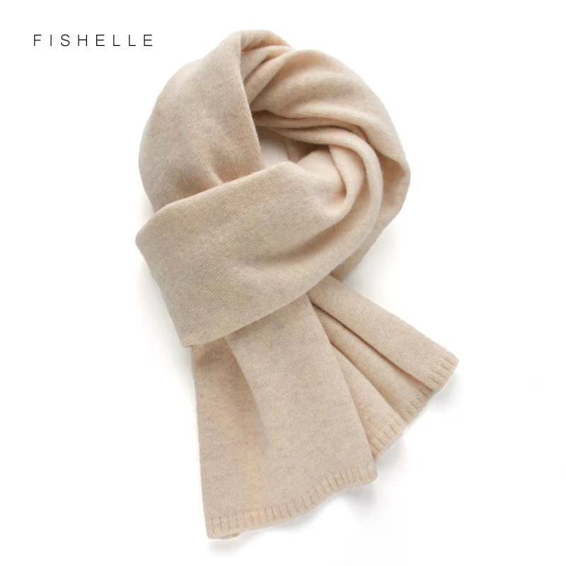 2021 new khaki wool scarf thin men and women small thin scarves winter ...