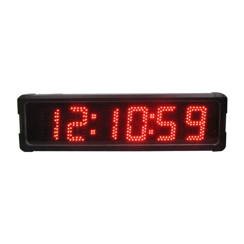 Double-sided Outdoor 5" Large Led Stopwatch Time Display Waterproof Led ...