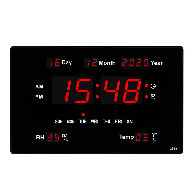 Digital Wall Clock For Kids