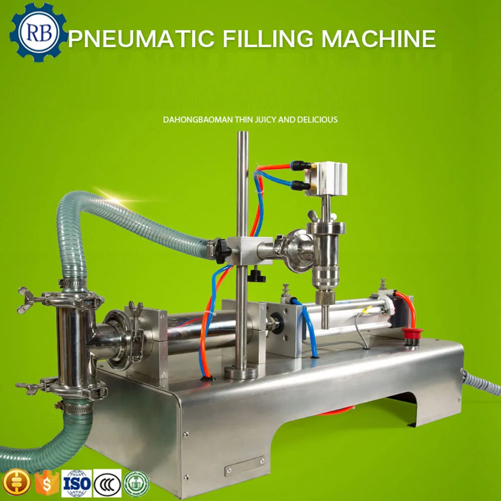 Professional Small portable liquid filling machine table top liquid ...