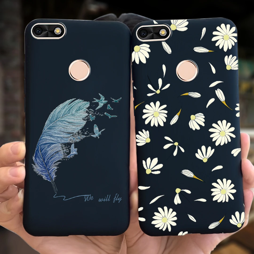 For Huawei Y6 Pro 2017 Case Cover Nova Lite 2017 SLA-L22 RU Version ...