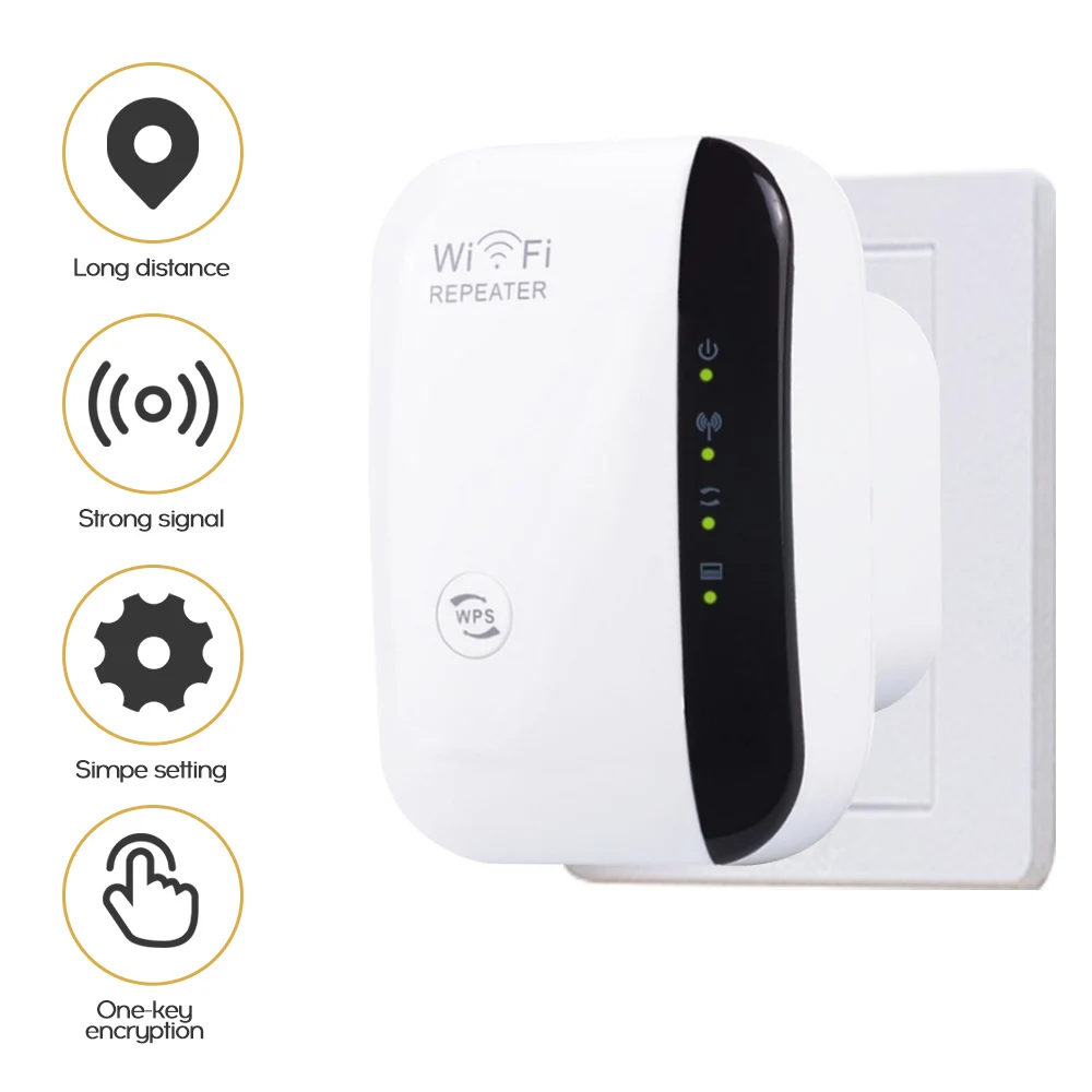 Wireless-Wifi-Repeater-Wifi-Range-Extender-Router-Wi-Fi-Signal ...
