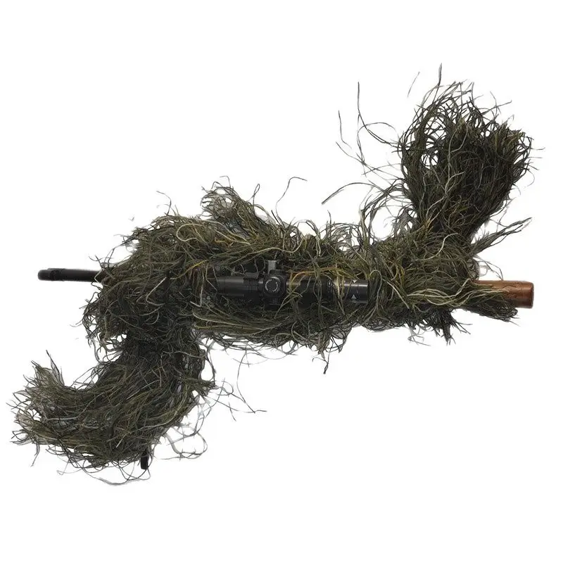 Hunting-Rifle-Wrap-rope-grass-type-Ghillie-Suits-Gun-stuff-Cover-For ...
