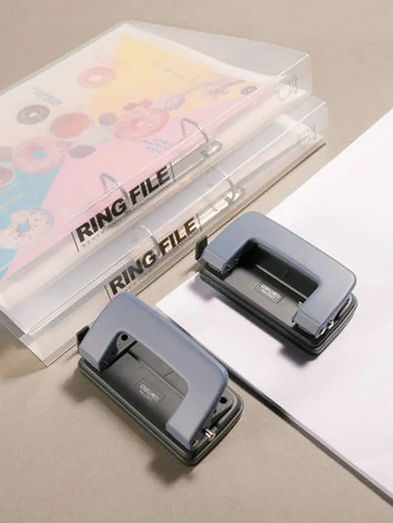 2-Ring-Binder-Folder-A4-Paper-Organizer-File-Folder-Clear-Document ...