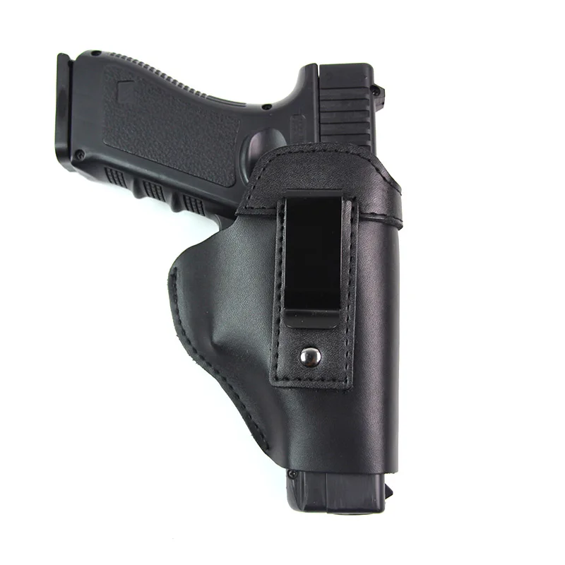 Coldre de arma de couro tático para glock 17 19 colt 1911 beterra m92 ...