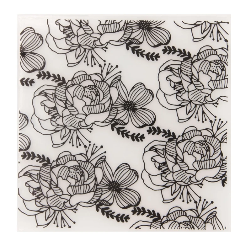 3d Plastic Embossing Folder Pattern Background Uneven Embossing ...