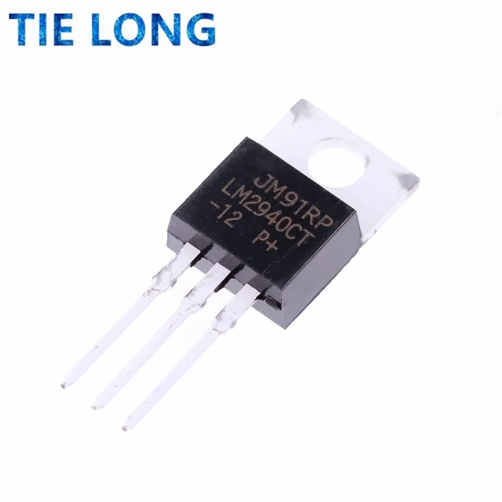 10PCS LM2940CT-5.0 LM2940CT-12 LM2940CT-5 LM2940T-12 TO-220 LM2940 ...