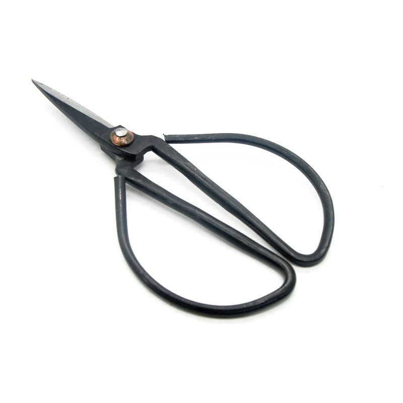 forged-carbon-steel-121mm-bonsai-scissors-black-coated-traditional ...