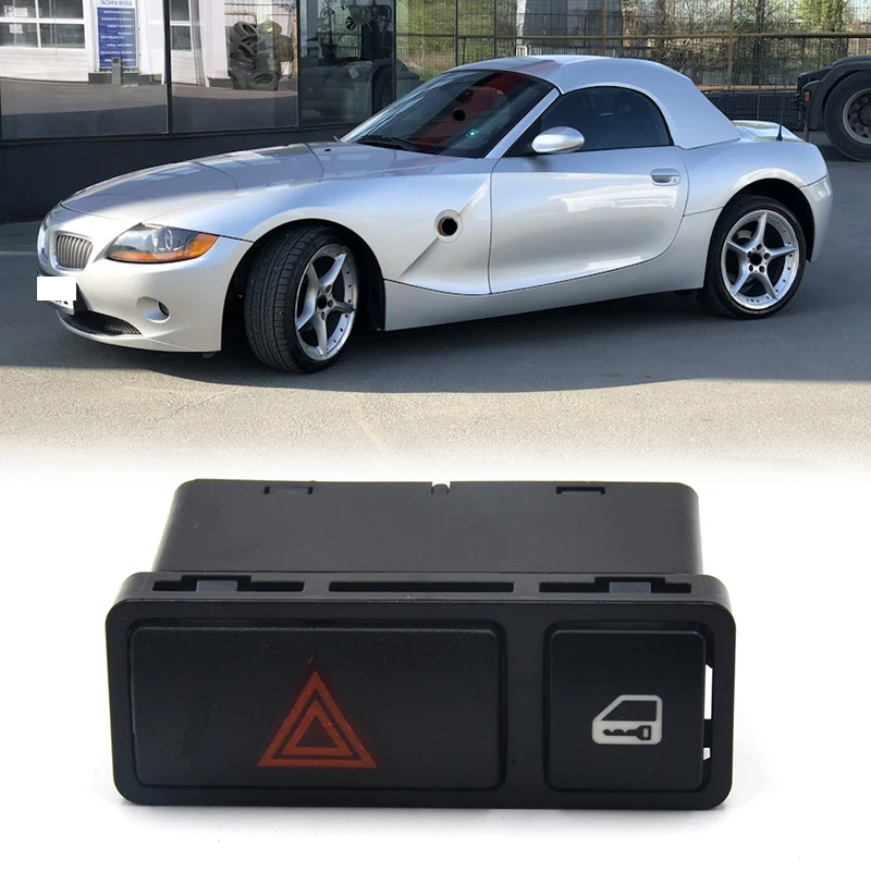 Hazard Warning Door Central Lock Locking Switch 61318368920 for -BMW ...