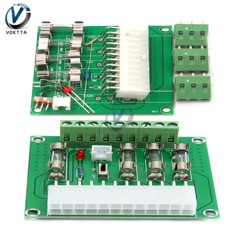 Desktop-ATX-power-adapter-board-computer-ATX-power-Supply-Breakout ...
