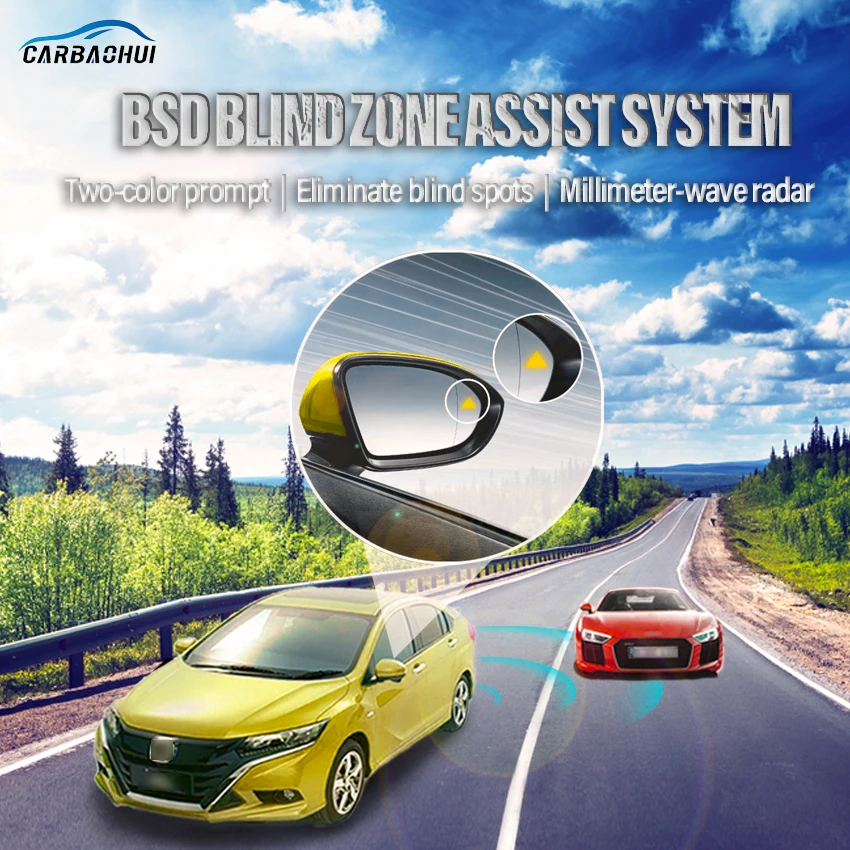 Millimeter Wave Radar Blind Spot Detection System Bsd Bsa Bsm ...