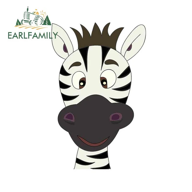 Funny Zebra Face