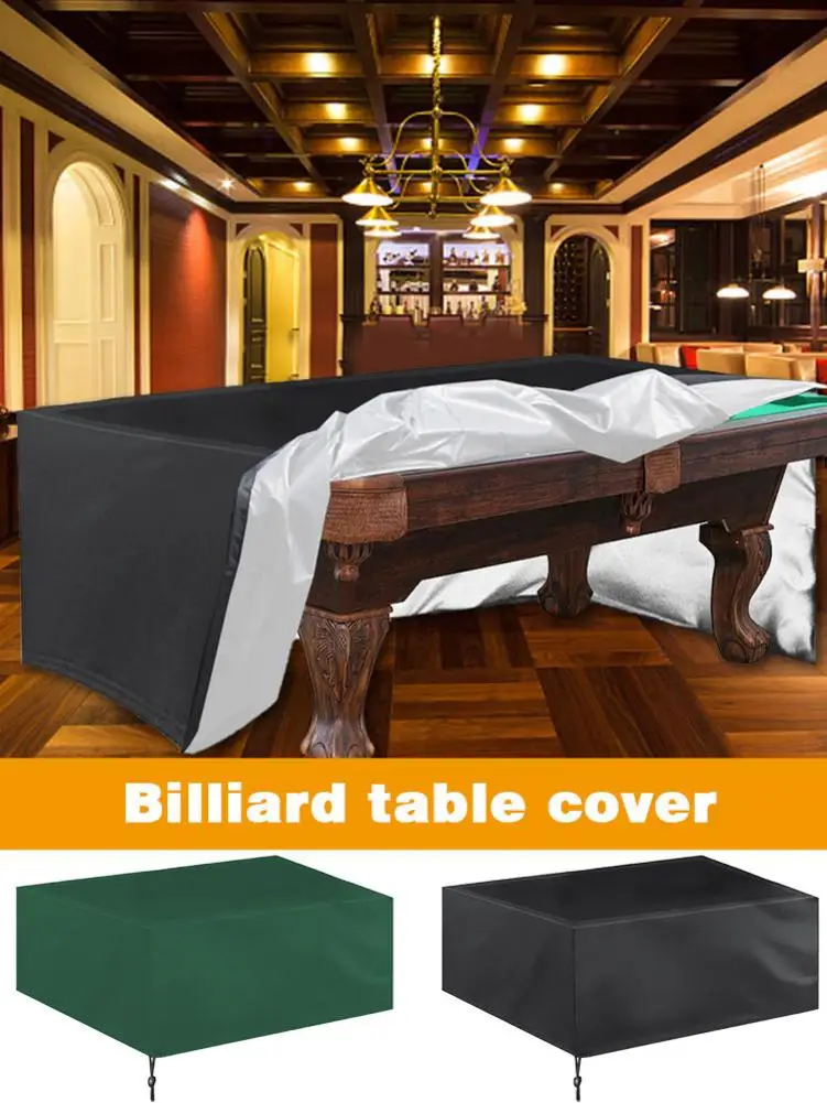 Billiard Table Dust Cover Table Cover Chair Waterproof Snow Cover Pool ...