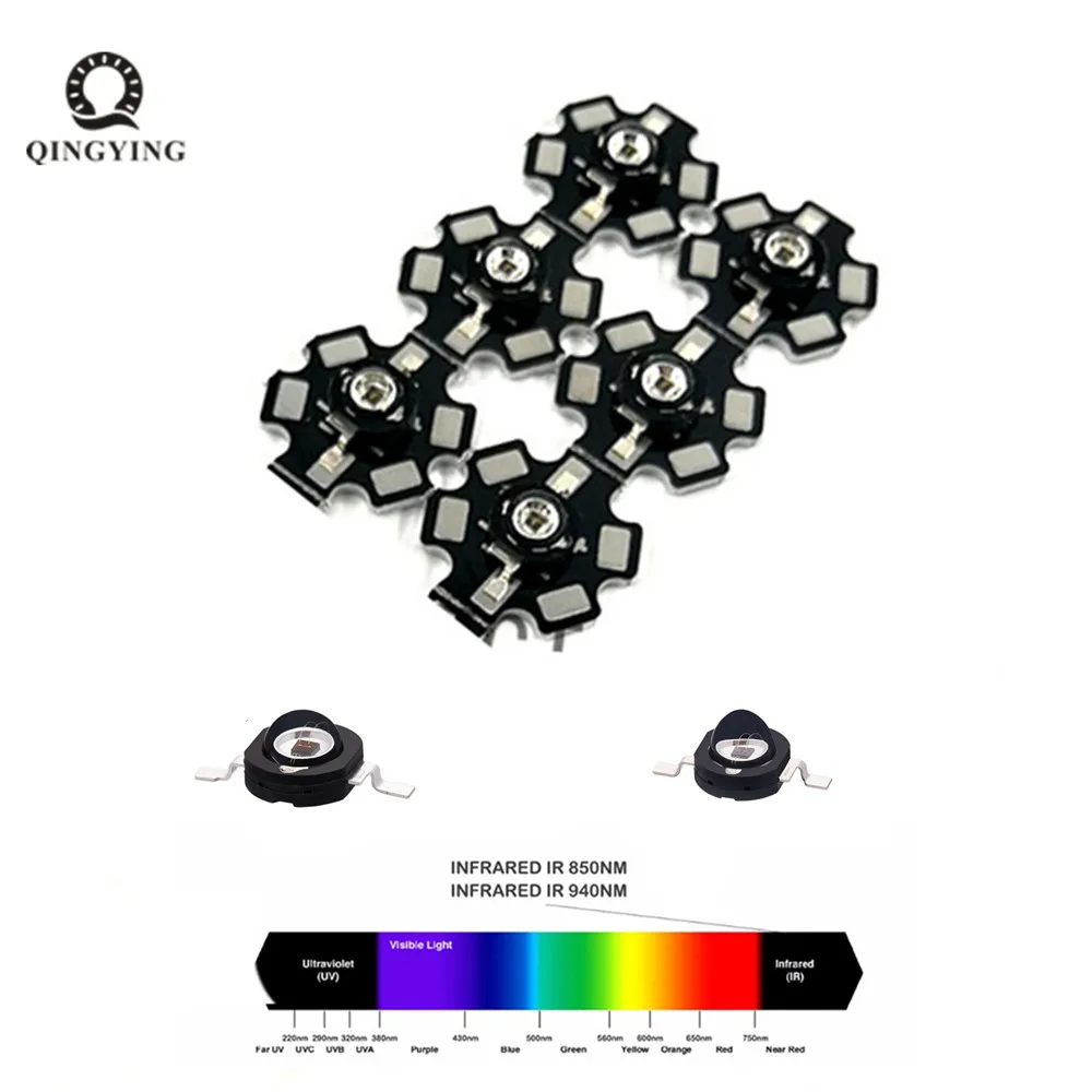 3W-Infrared-IR-High-Power-LEDs-Emitter-CCTV-Camera-IR-Diode-for ...