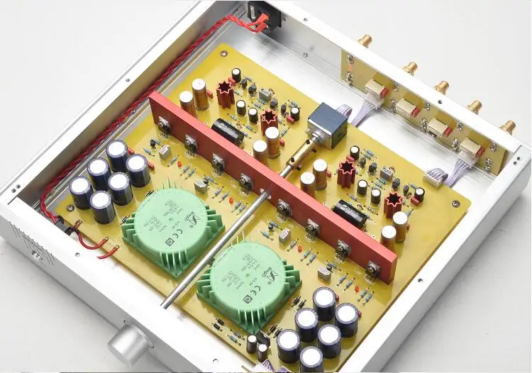 Finished Hifi JC2 Full symmetry FET preamplifier base on MARK LEVINSON JC 2 preamp circuit ...