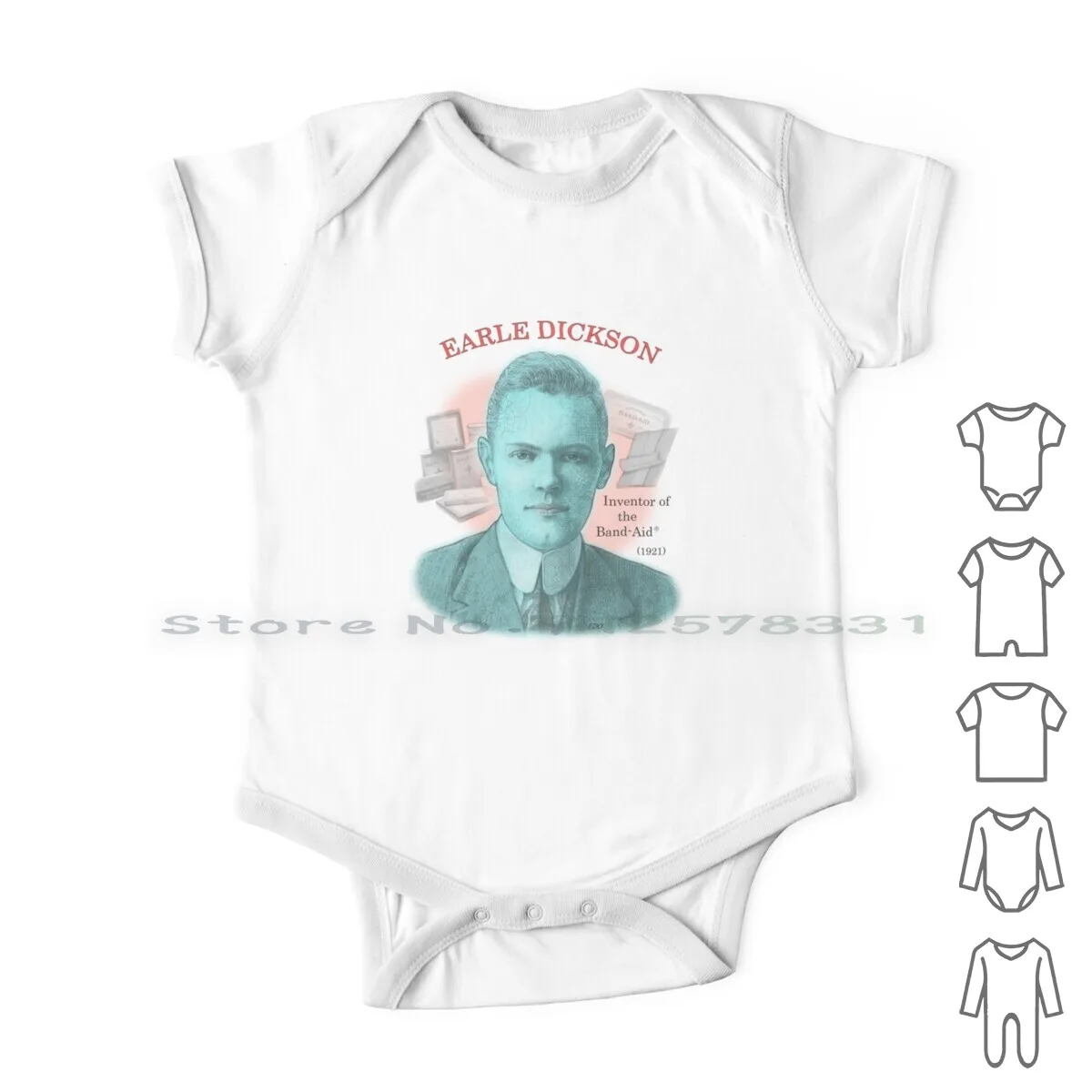 Earle Dickson Band Aid Invention