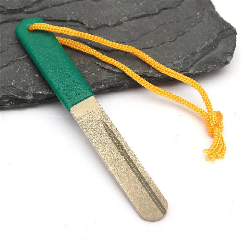 Outdoor Mini Diamond Fish Hook Sharpener Sharpening File Fishing ...