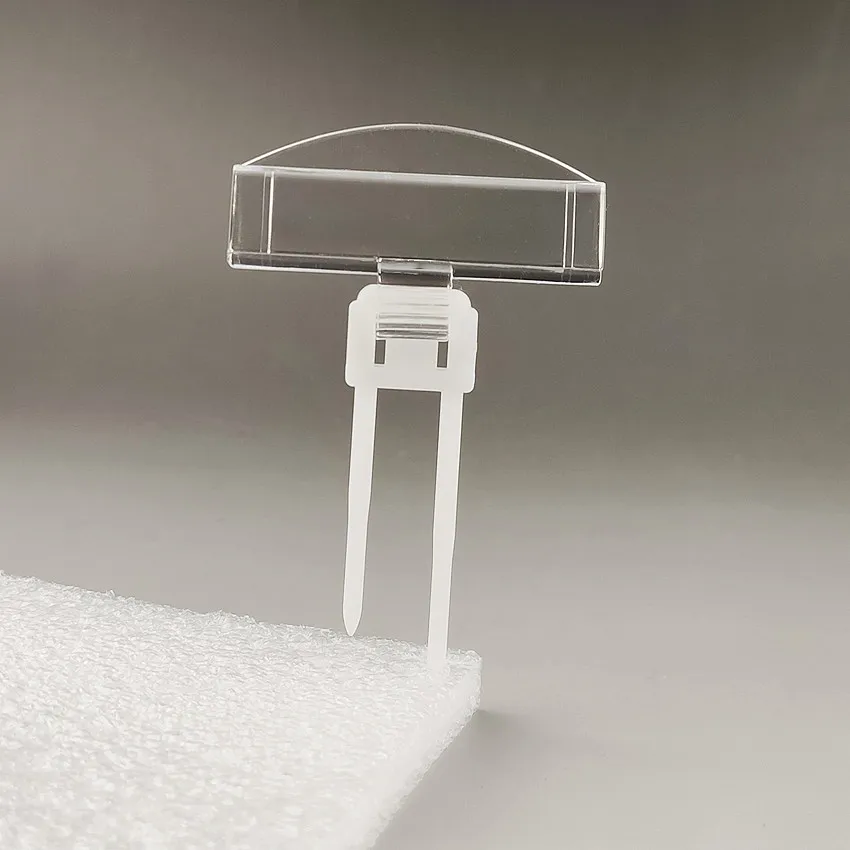 Plastic-POP-Sign-Display-Promotion-Clip-Holder-Pin-Type-Paper-Card ...