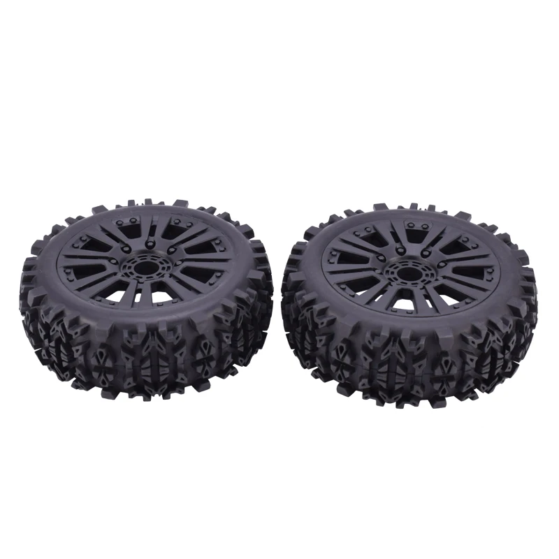 2pcs ZD 레이싱 17mm 16 진수 및 120mm 바퀴 타이어 1/8 오프로드 자동차 버기 Redcat 팀 Losi VRX ...