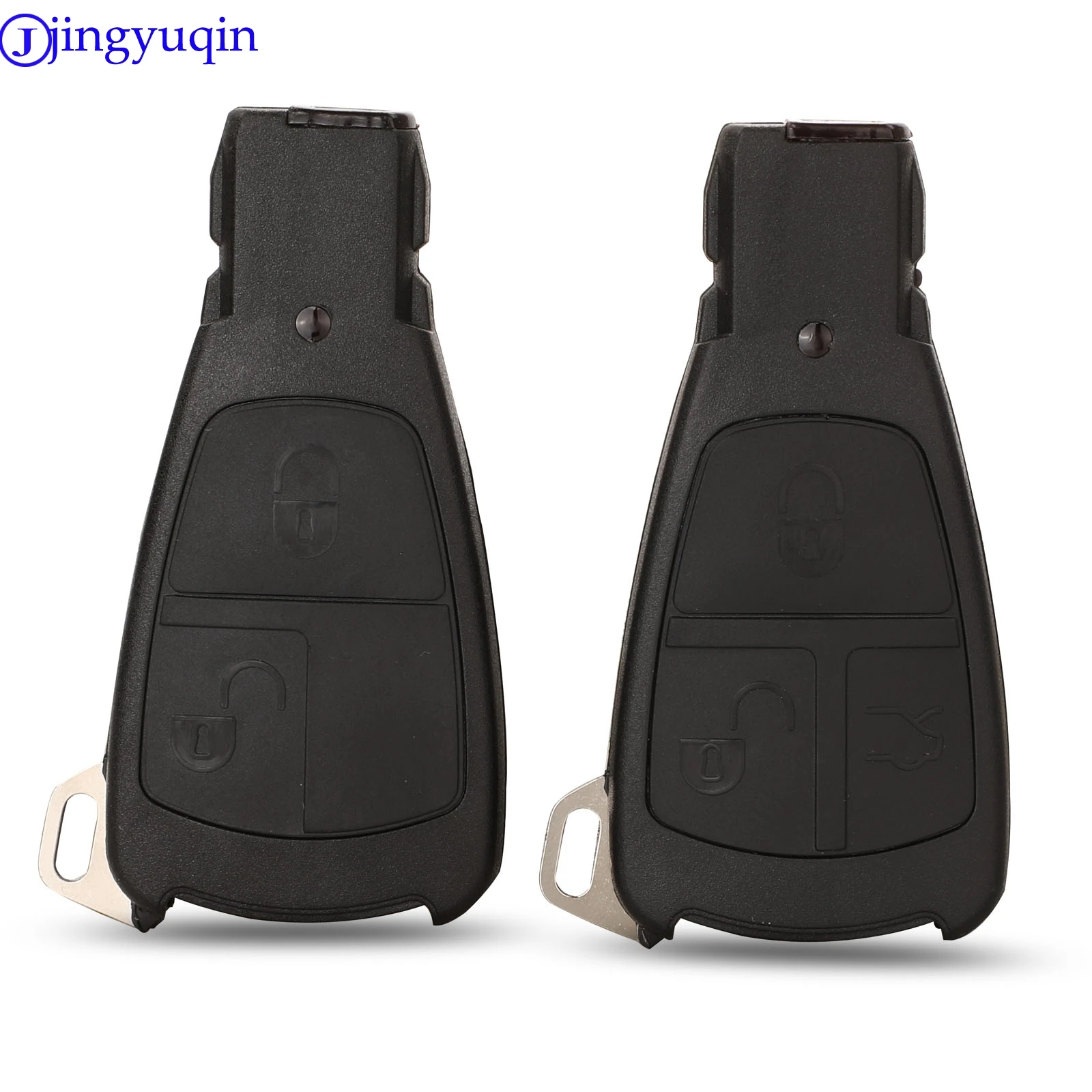 jingyuqin 2/3 Buttons Keyless Remote Key Shell Fob Case For Mercedes ...