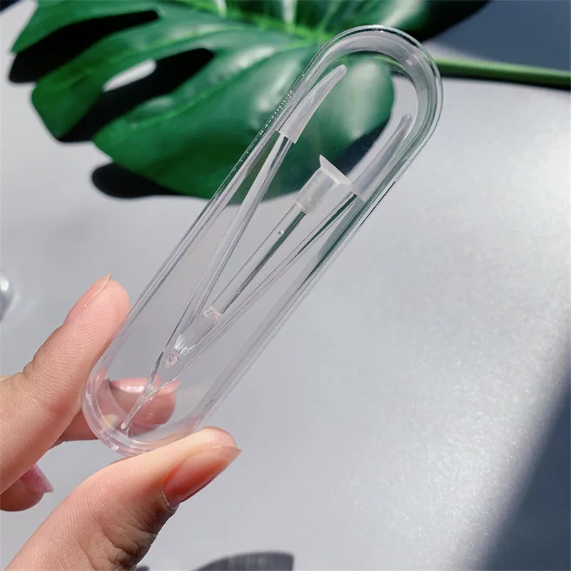 Transparent-large-long-tweezers-contact-lens-clip-suction-stick-set ...