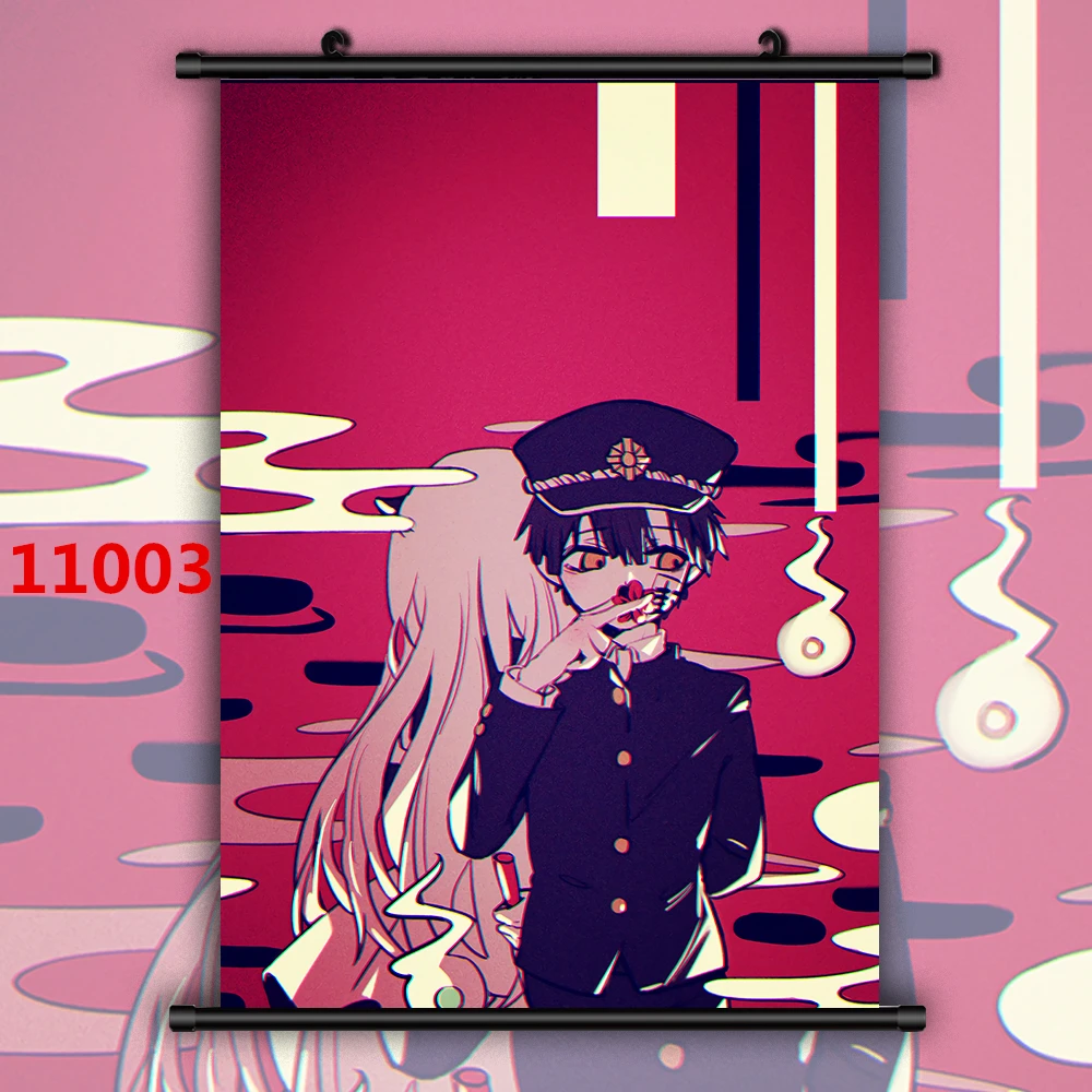 Jibaku Shounen Hanako-kun Hyuuga HD Canvas Print Wall Poster Scroll ...