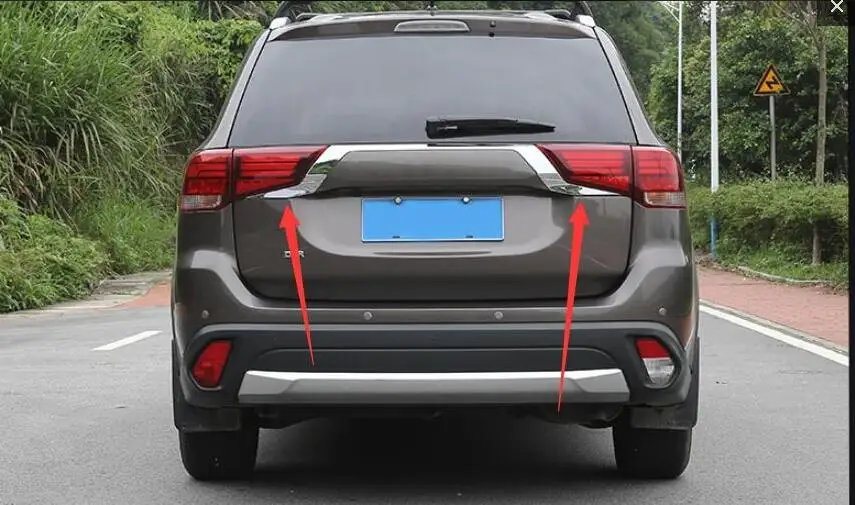 Car styling Fit For Mitsubishi Outlander 2016 2017 2pcs/set Rear Light ...