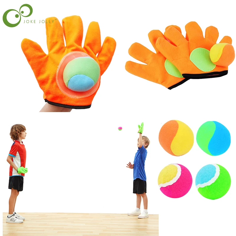 Kids-Sucker-Sticky-Ball-Toy-Outdoor-Sports-Catch-Ball-Game-Set-Throw ...