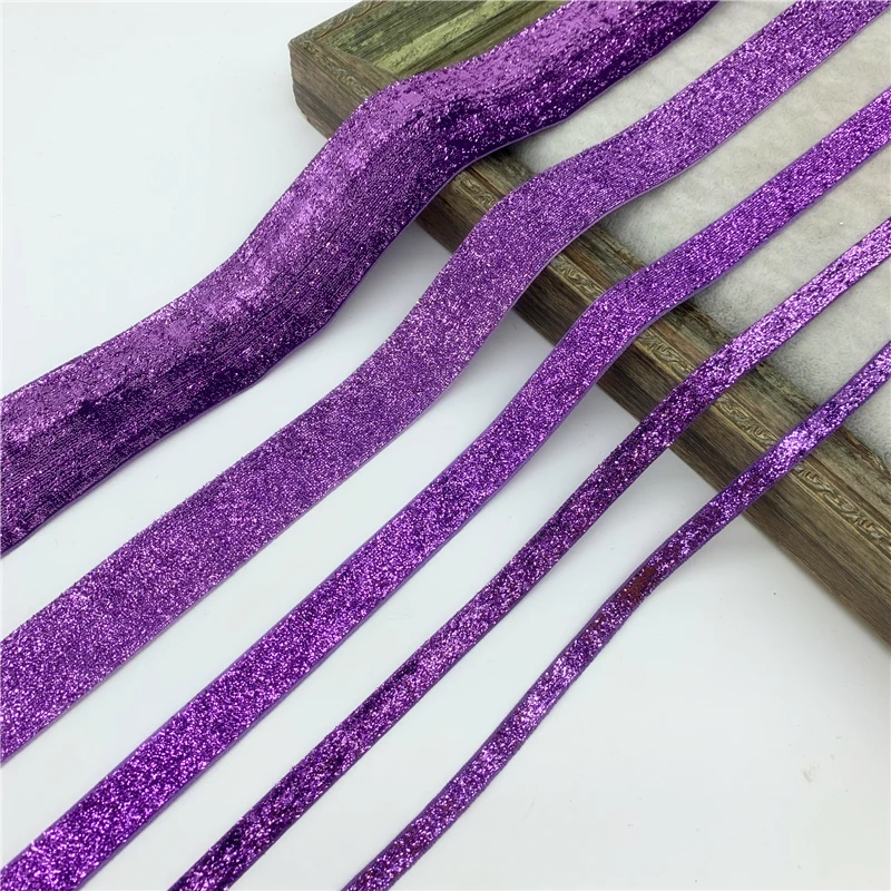 6MM-38MM-Purple-Glitter-Velvet-Ribbon-For-Handmade-Gift-Bouquet ...