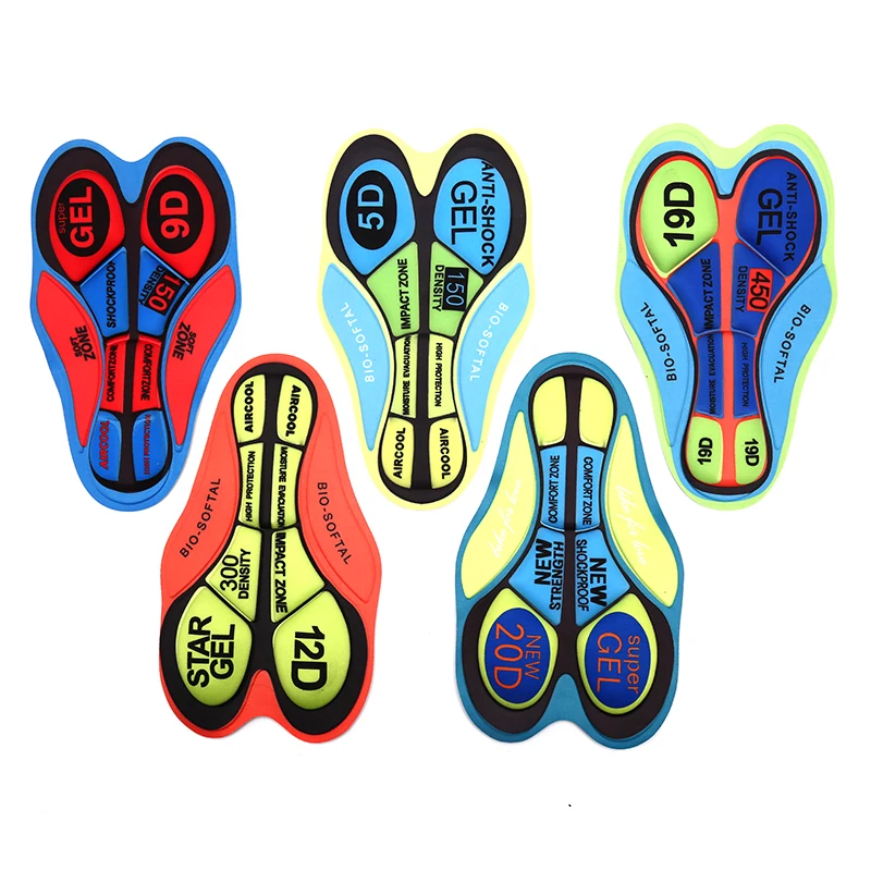 Men Women Cycling Shorts Cushion 3D Gel Pad Breathable Road MTB Bike ...